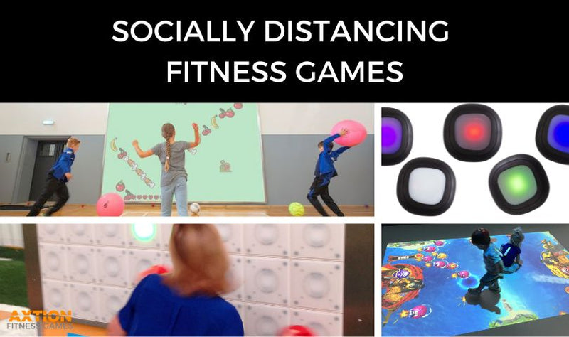 Social Distancing Fitness Games Technology