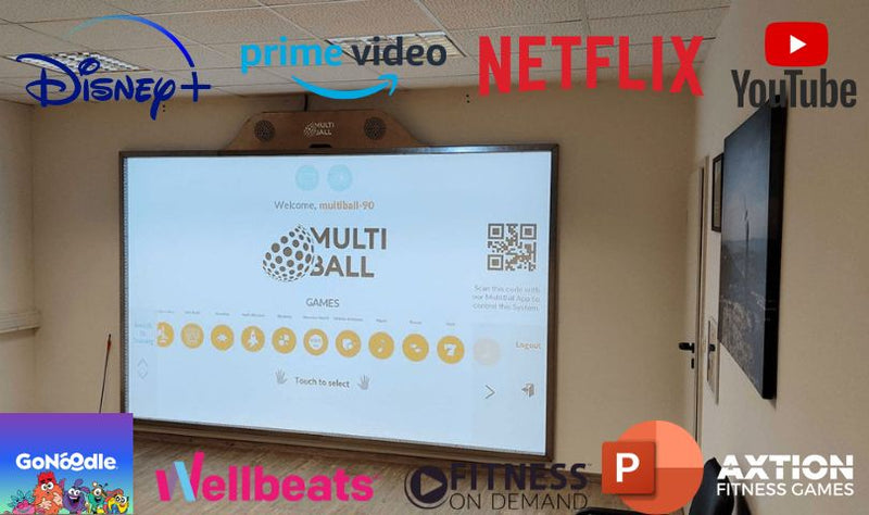 MultiBall Interactive Wall continues to create new games and add conte